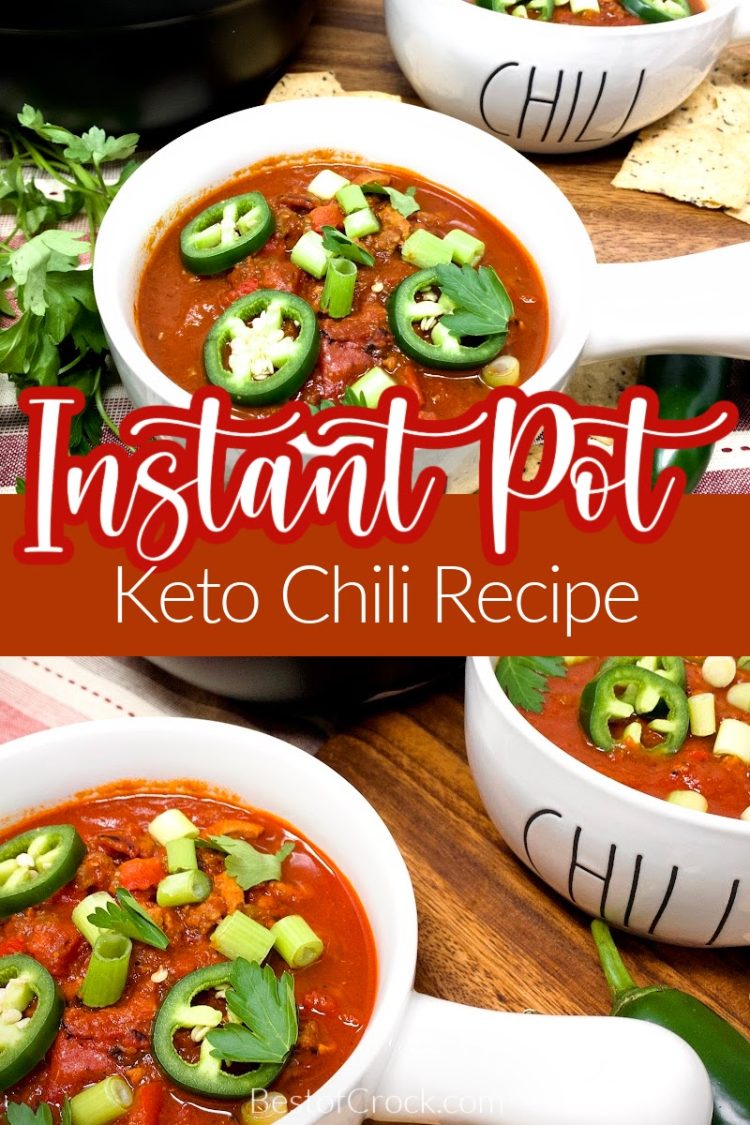 Beanless Instant Pot Ketogenic Chili Recipe - Best of Crock