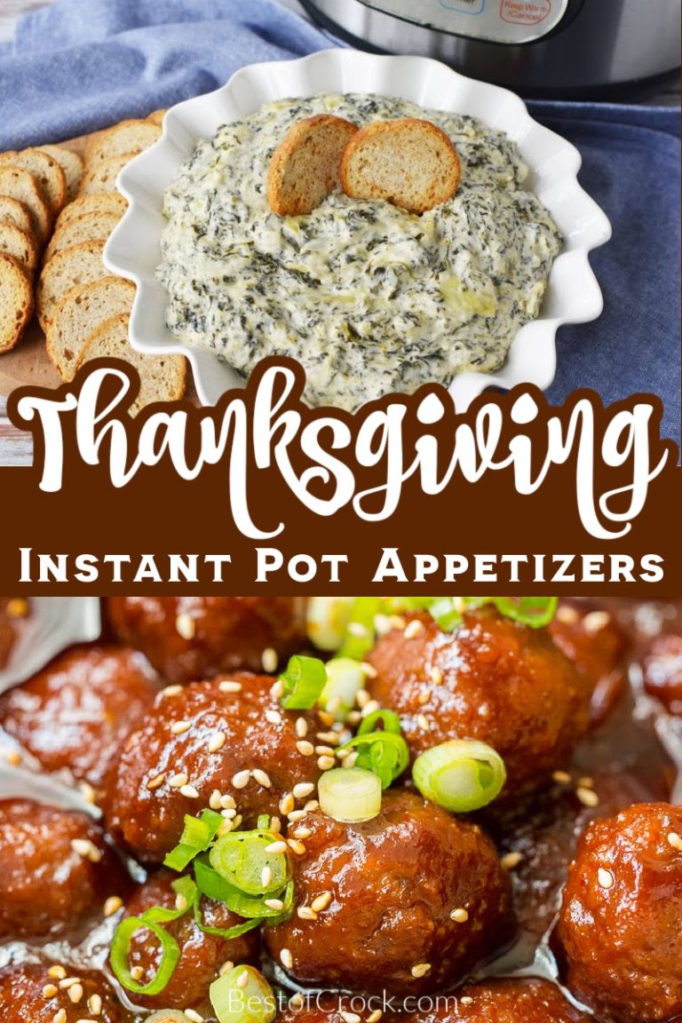 Easy Instant Pot Thanksgiving Appetizers - Best of Crock