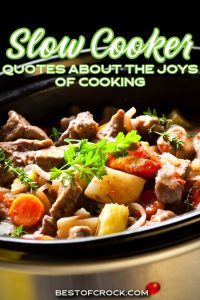 Funny Slow Cooker Quotes About the Joys of Cooking