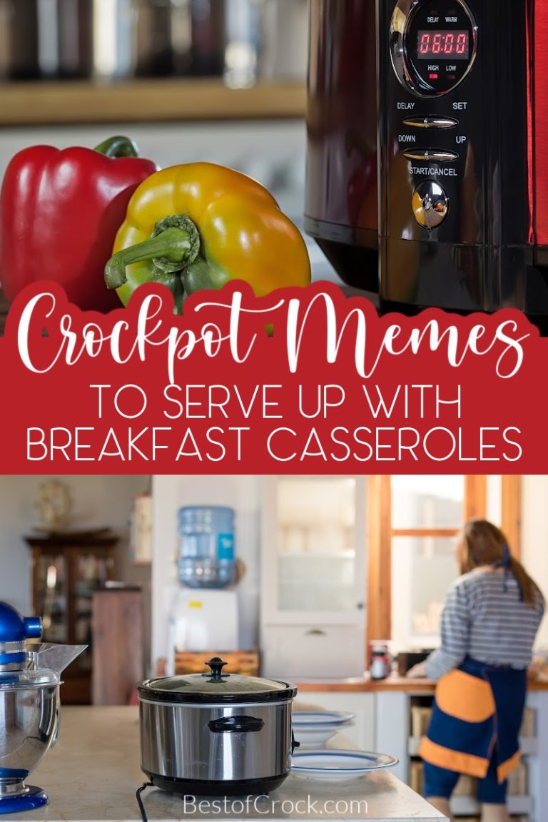 Crockpot Memes to Serve with Crockpot Breakfast Casseroles